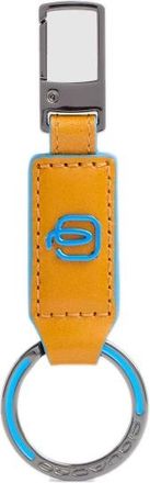 Piquadro unisex, Accessoires, Jaune, Taille: ONE Size Porte-cl&eacute;s mousqueton en cuir Pc6809B2G