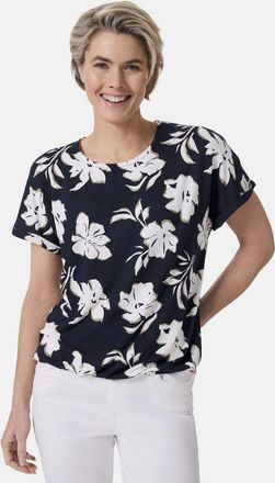 Stooker Kurzarmshirt STCLEA Print T-Shirt Regular Fit T-Shirt Spitzen- Shirt für Damen