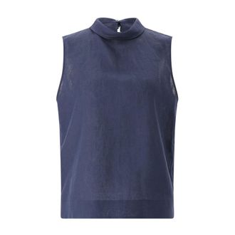 Lardini Damen, Oberteile, Blau, 2XSGr&ouml;&szlig;e