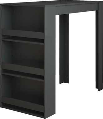 Vicco Table de bar Repose, Anthracite, 57x117cm, Vicco