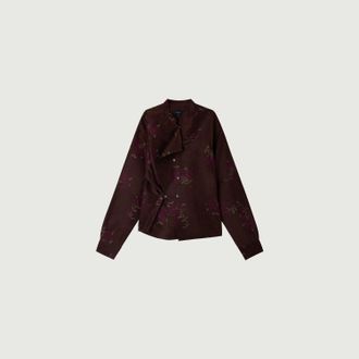 SOEUR BLOUSE HAMPTON MARRON