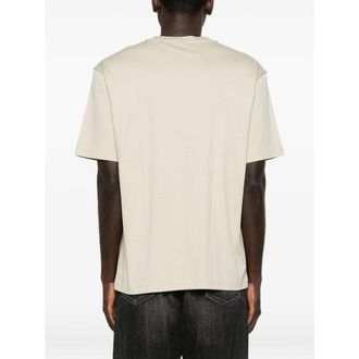HUGO BOSS Graphic Print T-Shirt - Beige