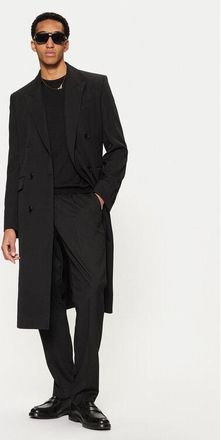 Ami Übergangsmantel HCO319.WV0037 Schwarz Regular Fit