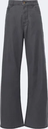 Miu Miu Pantalon ample en chambray