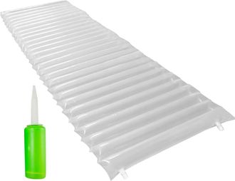 Generico Luftmatratze f&uuml;r Camping: Aufblasbares Sprengbett mit eingebauter Pumpe, kann jederzeit verwendet werden, leicht, faltbar, Reisen, im Freien