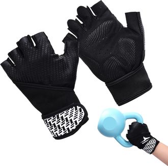 Generic Trainingshandschuhe f&uuml;r Herren, Gewichtheber-Handschuhe f&uuml;r Herren, Trainingshandschuhe, Handgelenkshandschuhe, Fahrradhandschuhe, gepolsterte PE-Hand