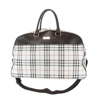 Burberry Pre-owned Toile sacs-ports-paule - Femme - Pre-owned - Beige - Taille: ONE Size