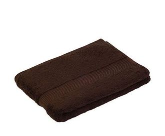 Gözze New York Badetuch, 1er Set, Weiches und saugfähiges Handtuch, 100% Baumwolle, 100 x 150 cm, Mocca, 550-0893-6