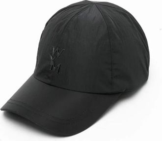 Wooyoungmi Wooyoungmi, Homme, Accessoires, Noir, Taille: ONE Size Logo Camp Cap