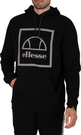 Ellesse Herren Vega Hooded Sweatshirt, Herren, Kapuzenpullover, SHK12792, Schwarz, XL