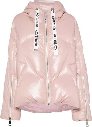 Khrisjoy Femme, Vestes, Rose, Taille: 38 FR Shiny Jacket
