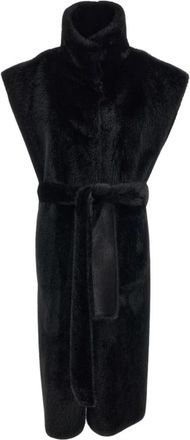 Stand Studio Oaklynn Vest - - Jackets - Damen - Schwarzk - M