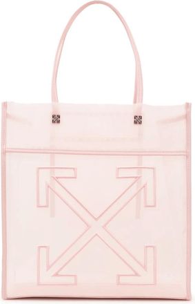 Off-white Femme, Sacs, Rose, Taille: ONE Size Market Tote Bag