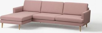IKEA GRILLSTORP / SMEDSTORP 4er-Sofa mit R&eacute;camiere links