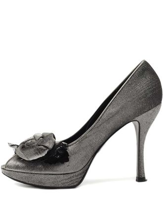 Louis Vuitton escarpins à plateforme 110 mm - Gris