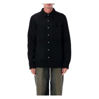 Rick Owens Herren, Shirts, Schwarzk, LGr&ouml;&szlig;e