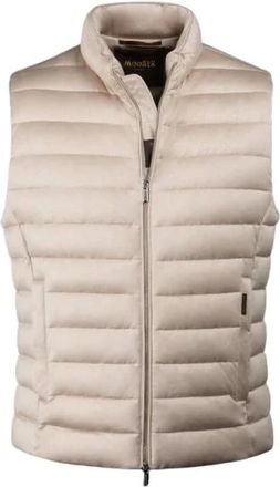 Moorer Homme, Vestes, Beige, Taille: M Boudin Quilted Vest