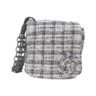 Chanel Sac &agrave; bandouli&egrave;re en tweed Pre-owned - Femme - Pre-owned - Multicolore - Taille: ONE Size