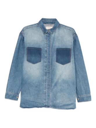 Triarchy pocket shirt - Bleu