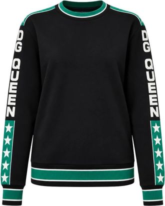 Dolce & Gabbana Pull col rond - Femme - Sweatshirts et sweats &agrave; capuche - Multicolore - Taille: 34 FR