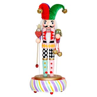 Generico Christmas Nutcracker Music Box - Elegante Ornament, dekorative Wind-Up-Figur, zeitlose Seasonale Showcase | Lange Haltbarkeit, ideal f&uuml;r Sammler, Enth