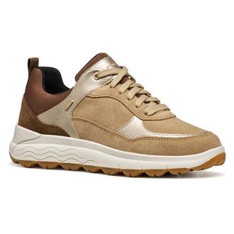 Geox Damen D SPHERICA 4X4 B ABX Sneaker, Beige, 40 EU