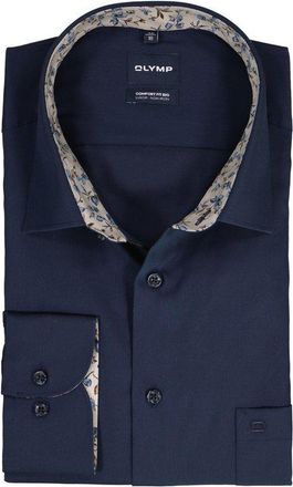 Olymp Herren Hemden blau Kent