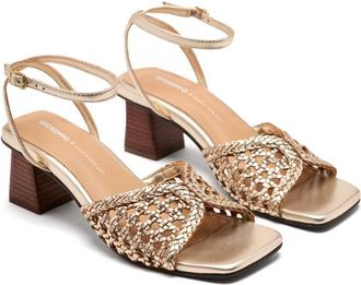 Gioseppo Damen Burnside Sandale, Platinfarben, 41 EU