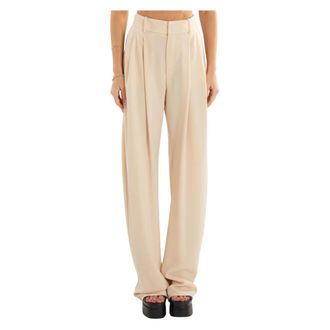 Aniye By Beige Plissierte Hose - - Trousers - Damen - Beige - S