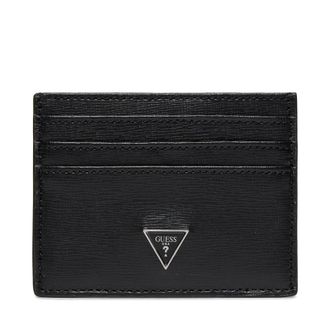 Guess Kreditkartenetui Guess SMCSLE LEA25 Schwarz