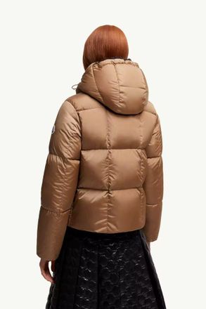 Moncler Quilted Down Down Jacket - Caramel