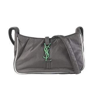 Saint Laurent Pre-owned Nylon handtaschen - - Pre-owned - Damen - Grau - ONE SIZE