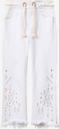 Isabel Marant Pantalon Alison - Femme - Blanc - Taille 34 - Isabel Marant