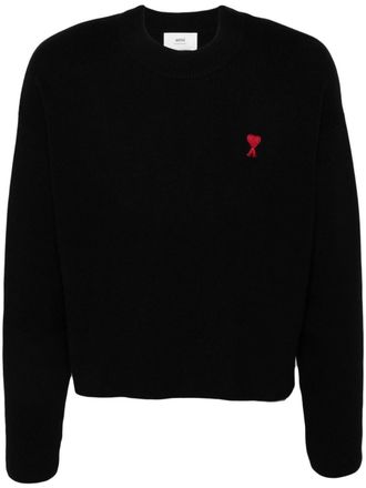 Ami pull à logo - Noir
