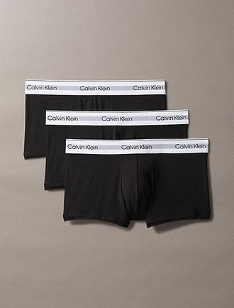 Calvin Klein Lot de 3 boxers taille basse - Icon Modal Mesh