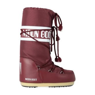 Moon Boot Icon Boot - Femme - Chaussures - Rouge - Taille: 39 EU