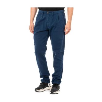 La Martina Marineblaue Straight Cut Hose - - Trousers - Herren - Blau - W40