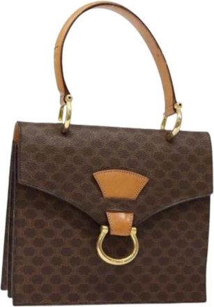 Celine Pre-owned Toile sacs-main - Femme - Pre-owned - Brun - Taille: ONE Size