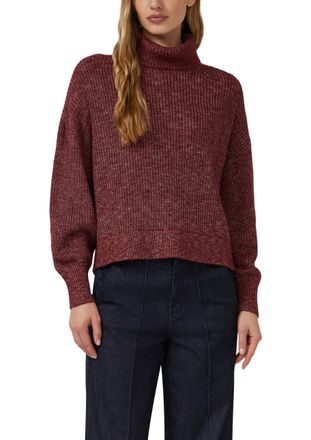 s.Oliver Oversize-Strickpullover mit weiten &Auml;rmeln und Rollkragen