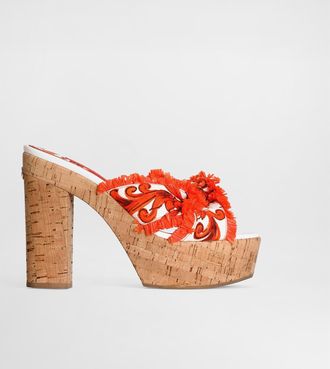 Dolce & Gabbana Sandalo Zoccolo - Frau Sandalen Und Wedges Multicolor 40.5