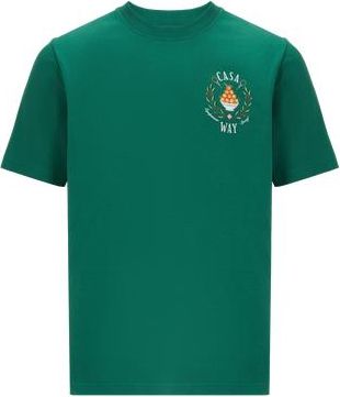 Casablanca T-shirt imprimé en coton