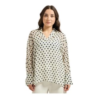 Pennyblack Femme, Blouses et Chemises, Blanc, Taille: 42 FR Chemisier sans Boutons