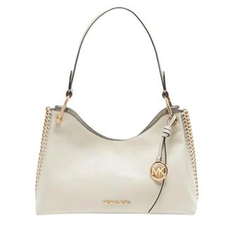 Michael Kors Sac bandouli&egrave;re en cuir Pre-owned - Femme - Pre-owned - Blanc - Taille: ONE Size