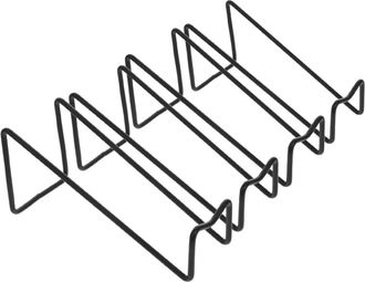 Valiclud 4 Stück Teiliges Metall weinregal Eleganter Flaschenhalter aus Eisen Multifunktional für Wein Wasserflaschen Einfache Montage Stilvoller Flaschenständ