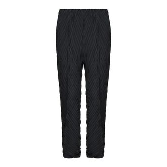 Issey Miyake Slim-fit Hose - - Trousers - Damen - Schwarzk - M
