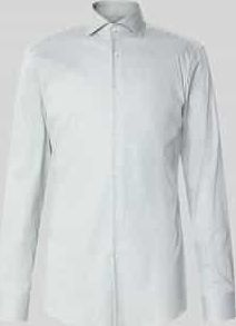 HUGO BOSS Slim Fit Businesshemd aus Baumwoll-Mix Modell HANK