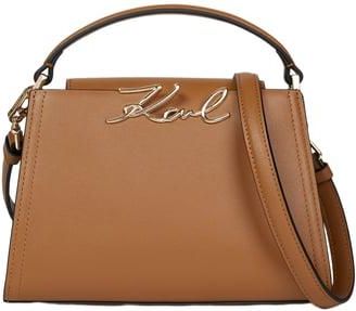 Karl Lagerfeld Sac &agrave; main en cuir K/Signature mini