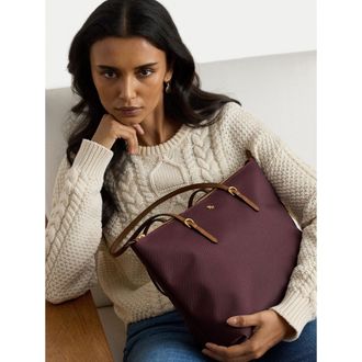 Lauren Ralph Lauren Handtasche LAUREN RALPH LAUREN 431916737045 Dunkelrot