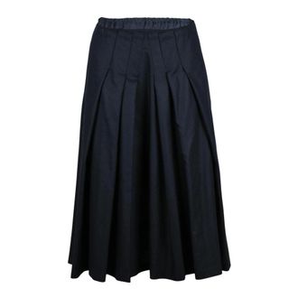 Aspesi Gonna Svasata Midi Rock - - Skirts - Damen - Blau - M