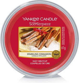 Yankee Candle Company Sparkling Cinnamon Scenterpiece MeltCups, rot